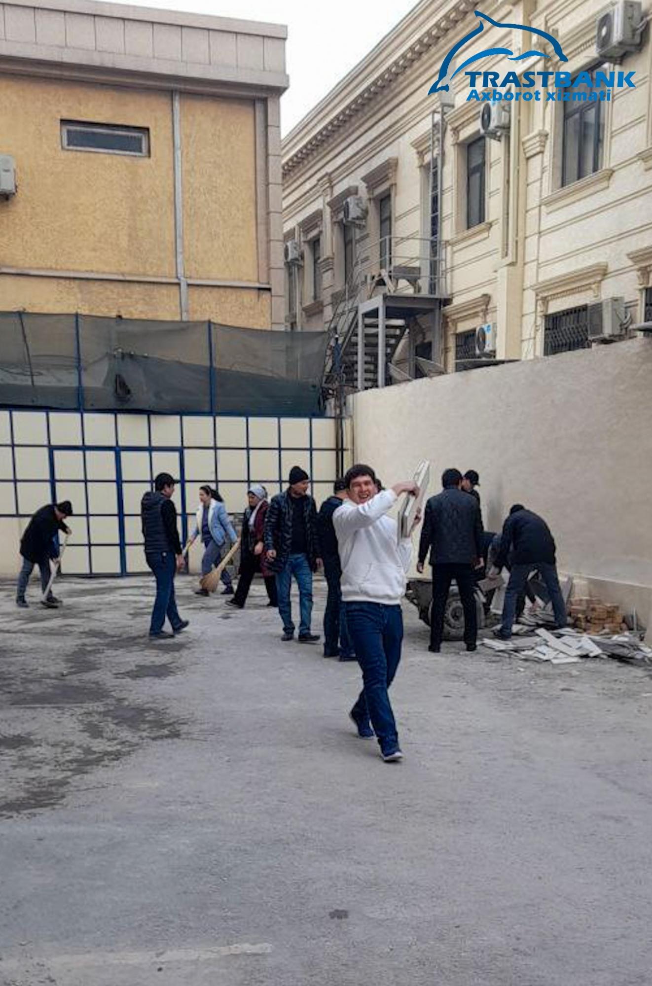 Hashar – hamjihatlik va birdamlik ramzi - «Trastbank» XAB